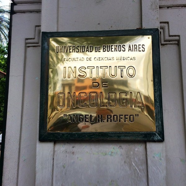 Instituto de Oncología "Ángel H. Roffo" - Medical School in Agronomía