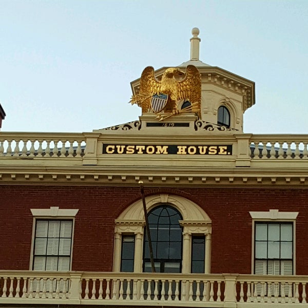 Custom House Eagle - Historic and Protected Site