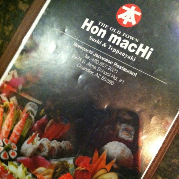 Hon Machi Grill - Ocotillo - Sushi Restaurant in Chandler