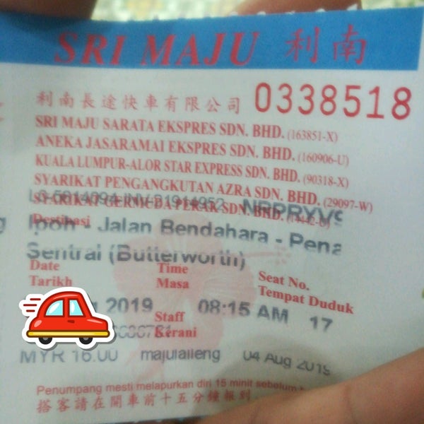 Sri Maju Bus Station HQ - Bus Station