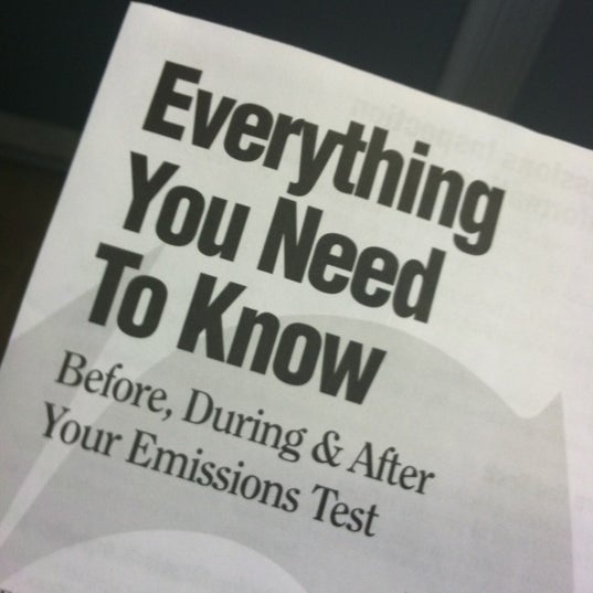 Photos at Vehicle Emissions Inspection Program (VEIP) Station - Derwood, MD