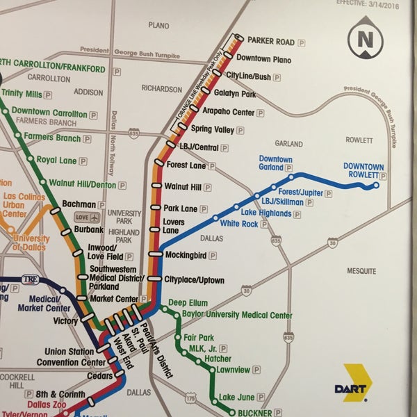 Downtown Rowlett DART Station - 3 tips