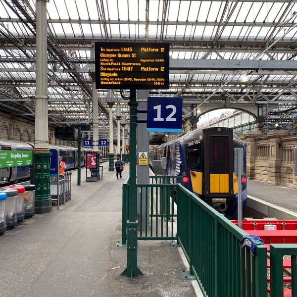 Platform 12 - Platform in Waverley Station