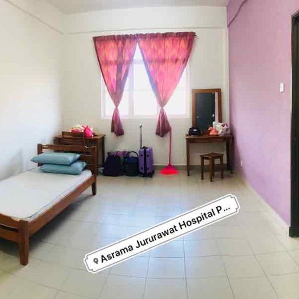Asrama Jururawat Hospital Permai - Structure in Kempas