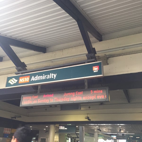 Photos at Admiralty MRT Station (NS10) - Metro Station in Woodlands