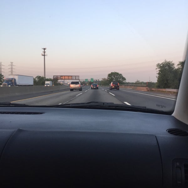 NJ Turnpike at Exit 15W - Intersection in Kearny