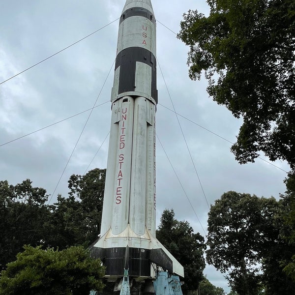 Big Rocket at Alabama Welcome Center - Sculpture Garden