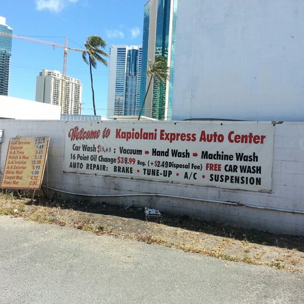 Kapiolani Express - Automotive Repair Shop in Ala Moana - Kakaako