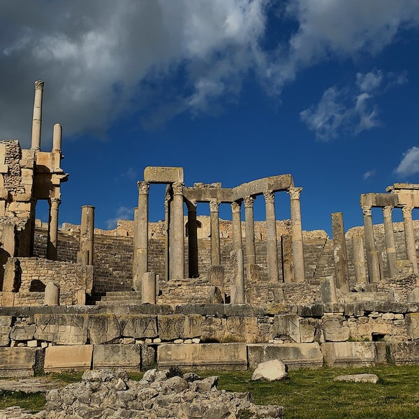Dougga, Roman Ruins - Historic and Protected Site in Dougga