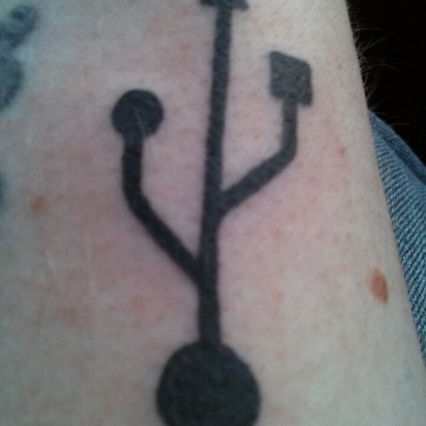 Usb Symbol Tattoo