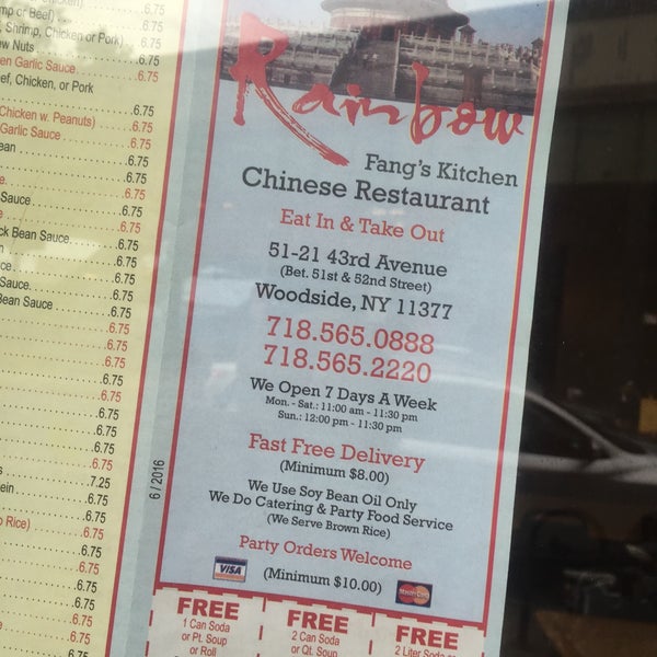 Rainbow Chinese and Japanese Restaurant - 2 tips