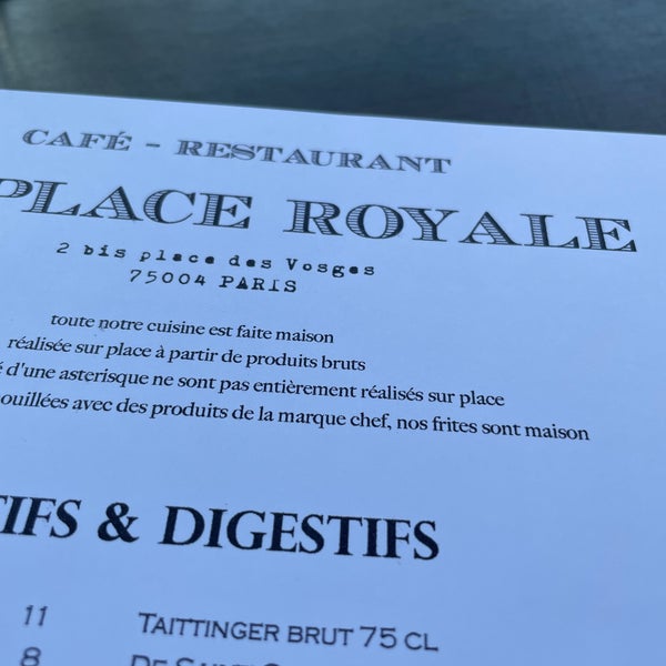 La Place Royale - French Restaurant in Hôtel-de-Ville