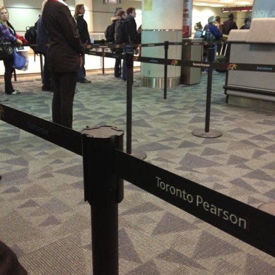 Canada Customs - Airport Terminal in Toronto Pearson International Airport
