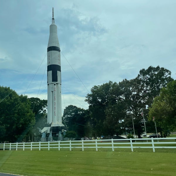 Big Rocket at Alabama Welcome Center - Sculpture Garden