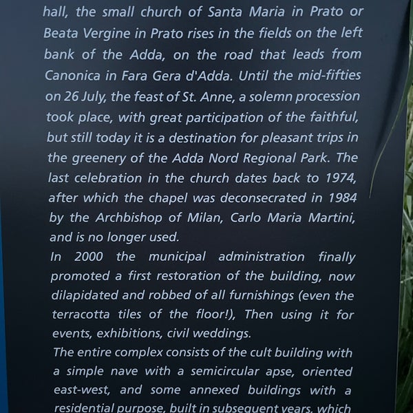 Chiesa di Sant'Anna - Church in Canonica d'Adda