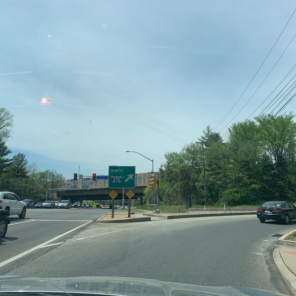 Interstate 476 at Exit 13 - Intersection