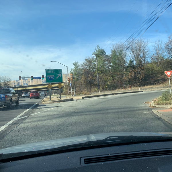Interstate 476 at Exit 13 - Intersection