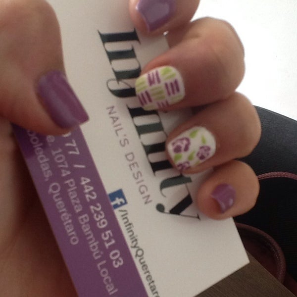 Infinity Acrylic Nail Designs