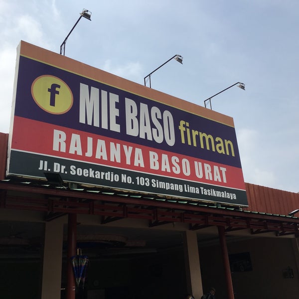 Mie Baso Firman - Indonesian Meatball Restaurant in Tasikmalaya