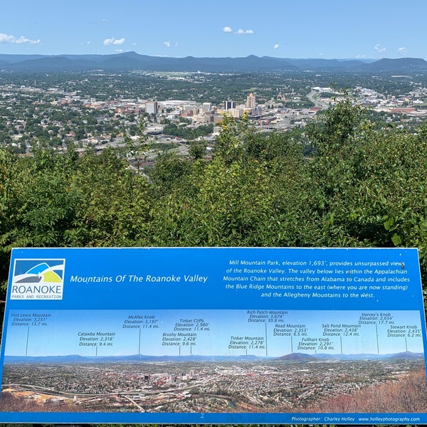 Mill Mountain Park - Mill Mountain - 7 tips