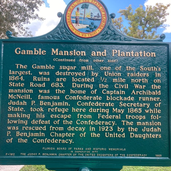 Gamble Plantation - Other Great Outdoors