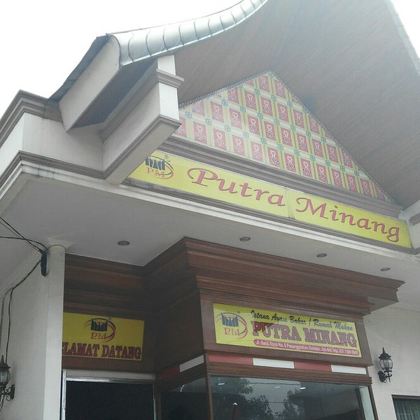 Restoran Putra Minang - Indonesian Restaurant in Jakarta Selatan