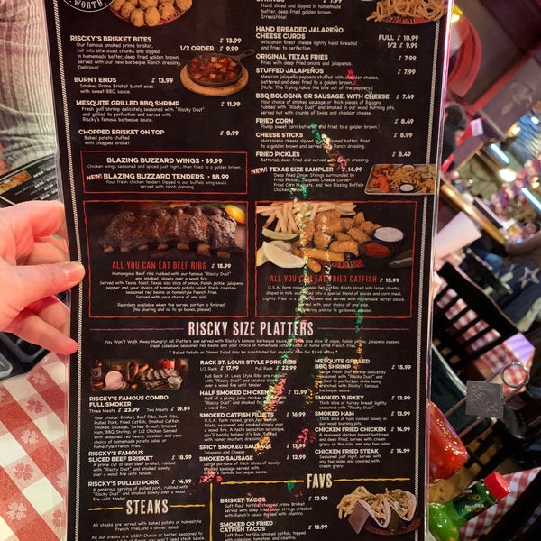 Riscky's BBQ - 69 tips