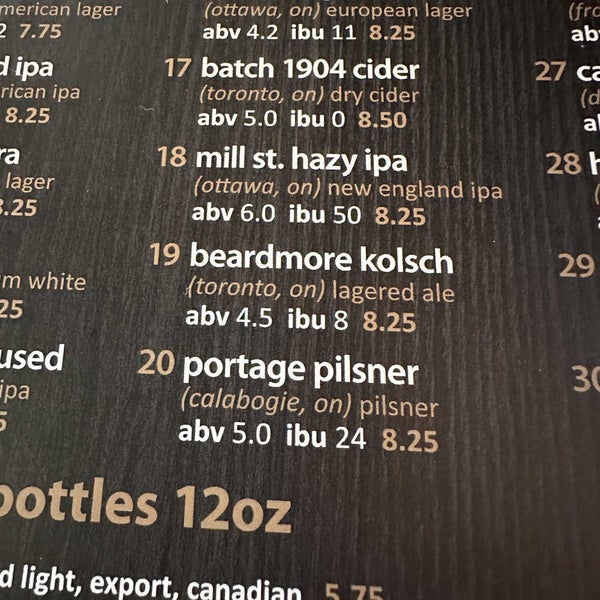 The Brew Table - Ottawa, ON