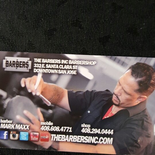 The Barbers Inc Barber Shop - Downtown San Jose - 332 E Santa Clara St