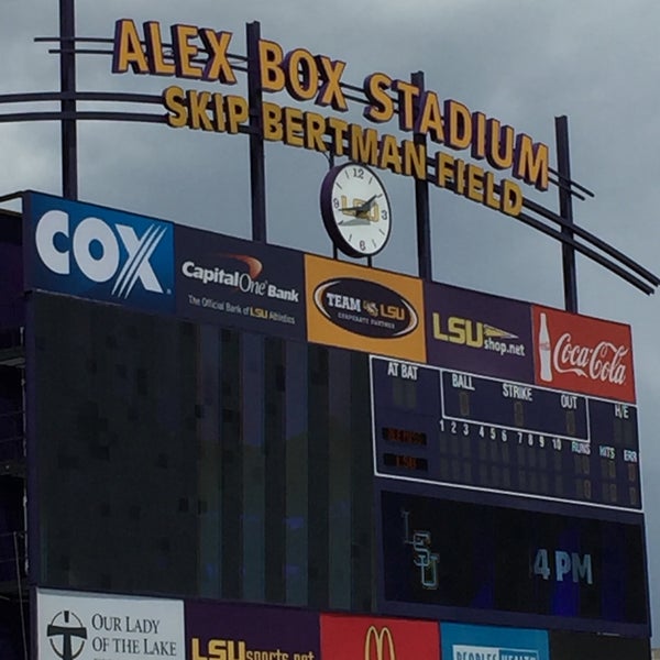 Alex Box Stadium Scoreboard