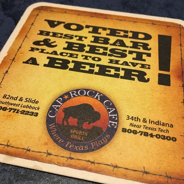 Caprock Cafe - 3405 34th St