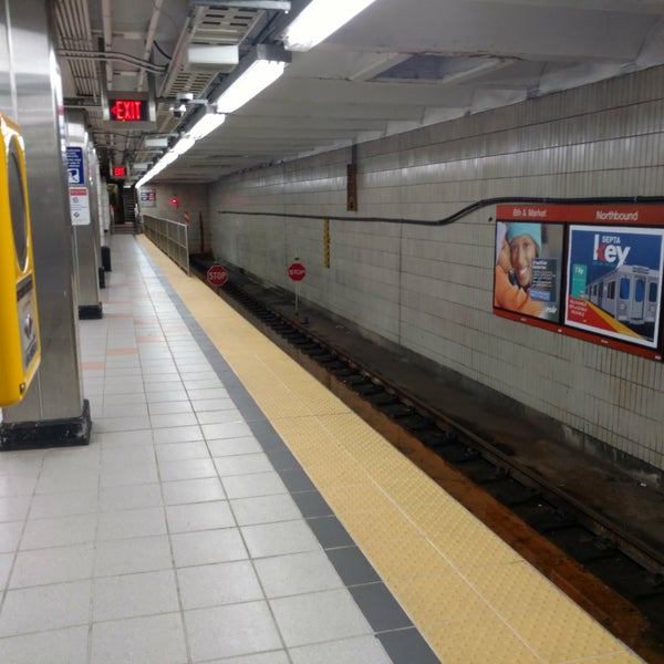 SEPTA MFL/BRS 8th Street Station / PATCO 8th & Market Station - Center ...