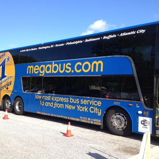 Megabus Bus Stop - South Side White Marsh Mall (Now Closed) - Bus ...
