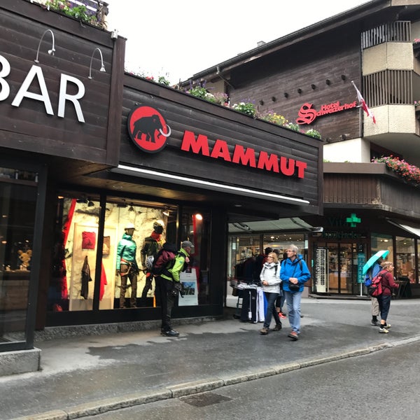 mammut shop zermatt