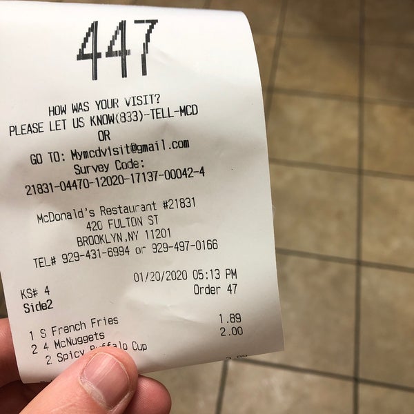 McDonald's (Now Closed) - Downtown Brooklyn - 420 Fulton St