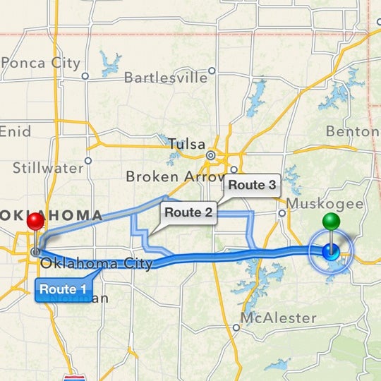 I-40 & Muskogee Turnpike (OK-351) - I-40