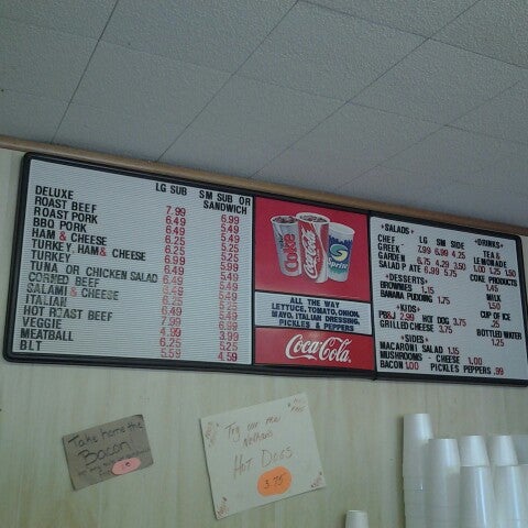 PJ'S Sandwich Shop - 12342 US Highway 301 N