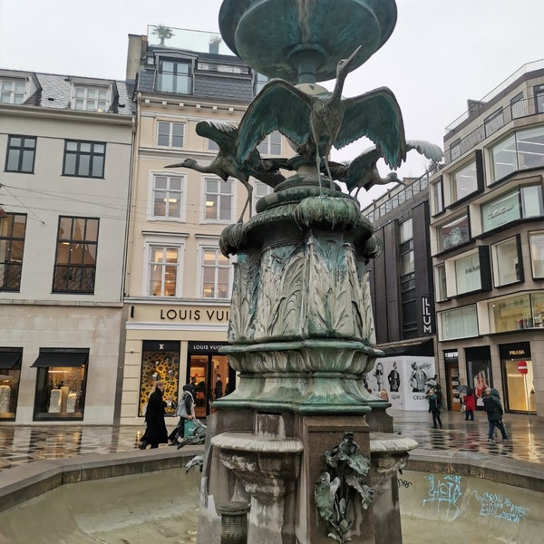 Stork Fountain - Gammel Strands - København K, Region Hovedstaden