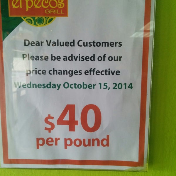El Pecos Grill - 3 tips