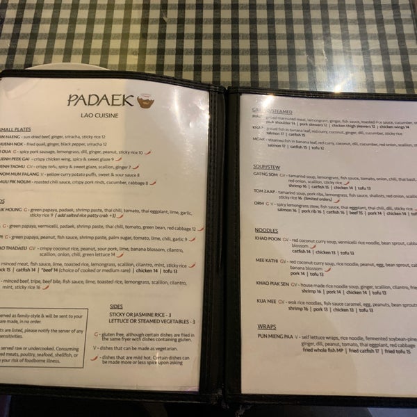 Photos at Padaek - Thai Restaurant