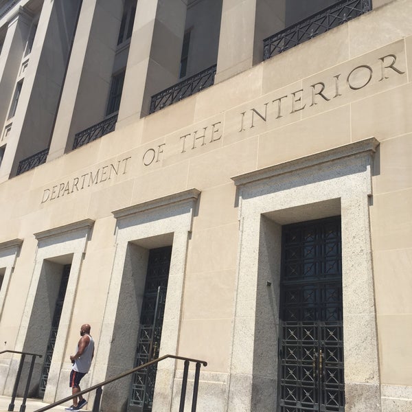 U.S. Department of the Interior - Government Building in Northwest ...