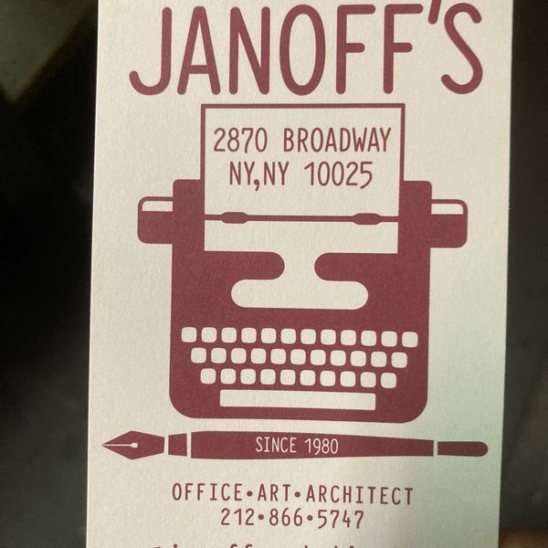 Janoff Stationery & Art Supply - West Harlem - New York, NY