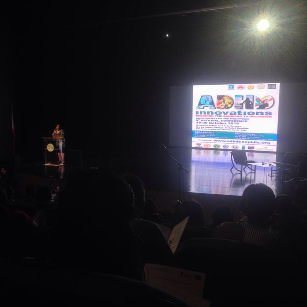 SDA Theatre - Malate - DLS-CSB School of Design and Arts, 950 Pablo ...