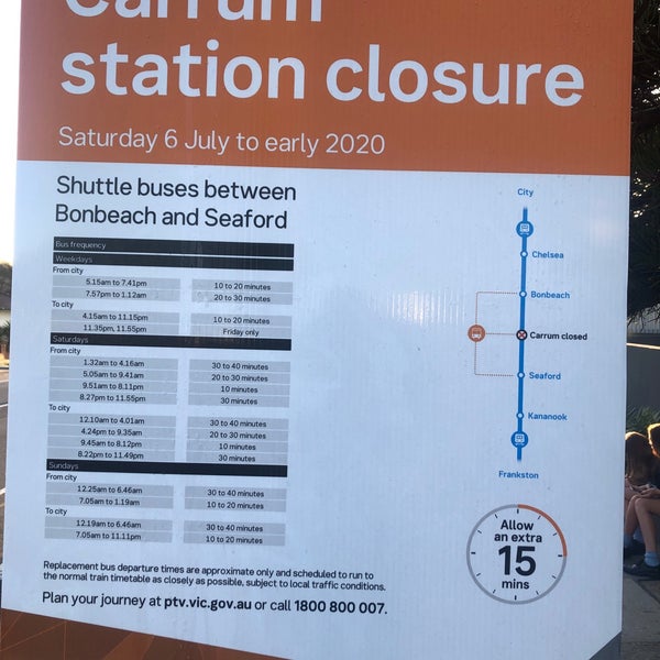 Carrum Station - Rail Station