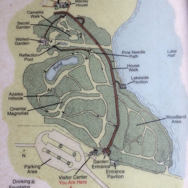 Maclay Gardens Map | Fasci Garden