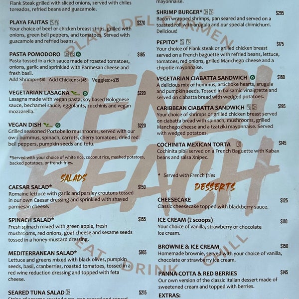 Zenzi Beach Club - Beach Bar in Playa del Carmen