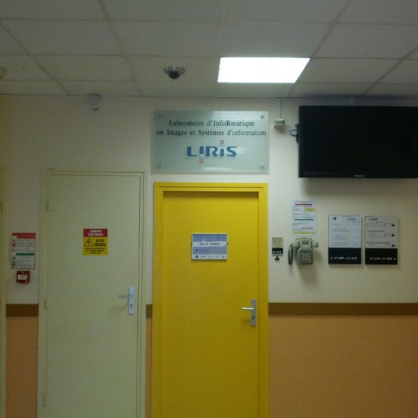 LIRIS Lab - Doua - 69621, Villeurbanne