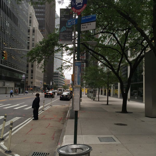 Photos at MTA Bus - Water St & Pine St (M15/M15-SBS) - Financial ...