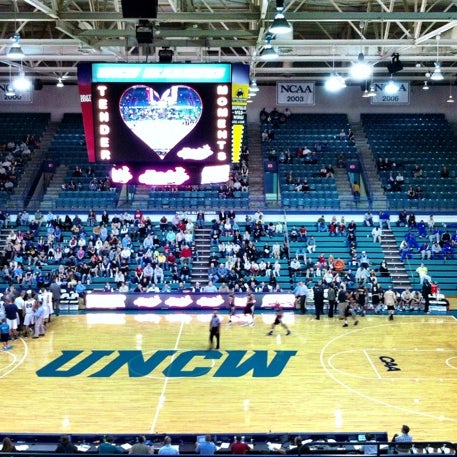 Photos at Trask Coliseum - College Basketball Court in Wilmington