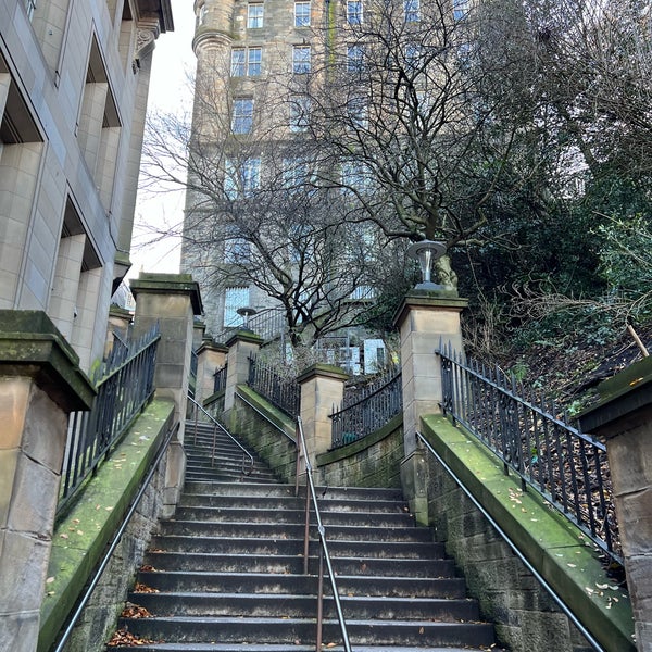 The News Steps - Waverley Station - Edinburgh, City of Edinburgh